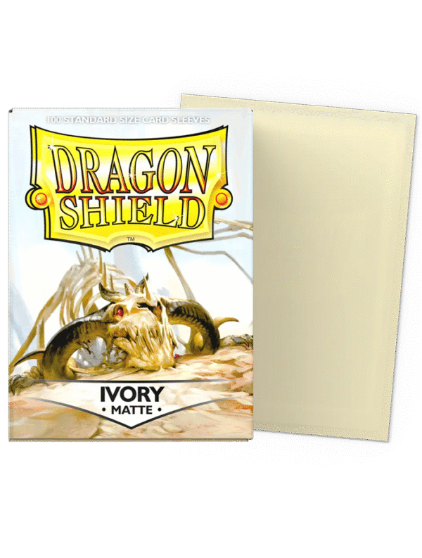 Dragon Shield Matte Ivory | Avalon Gaming