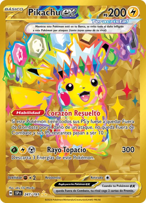 Pikachu EX 247/191 | Avalon Gaming